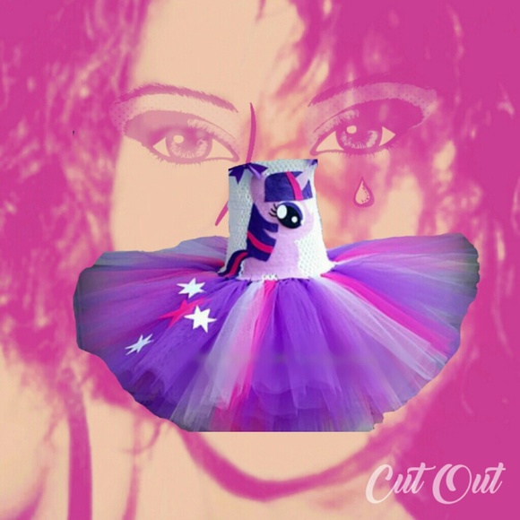 Handmade | Dresses | Twilight Sparkle Mlp Tutu Dress | Poshmark
